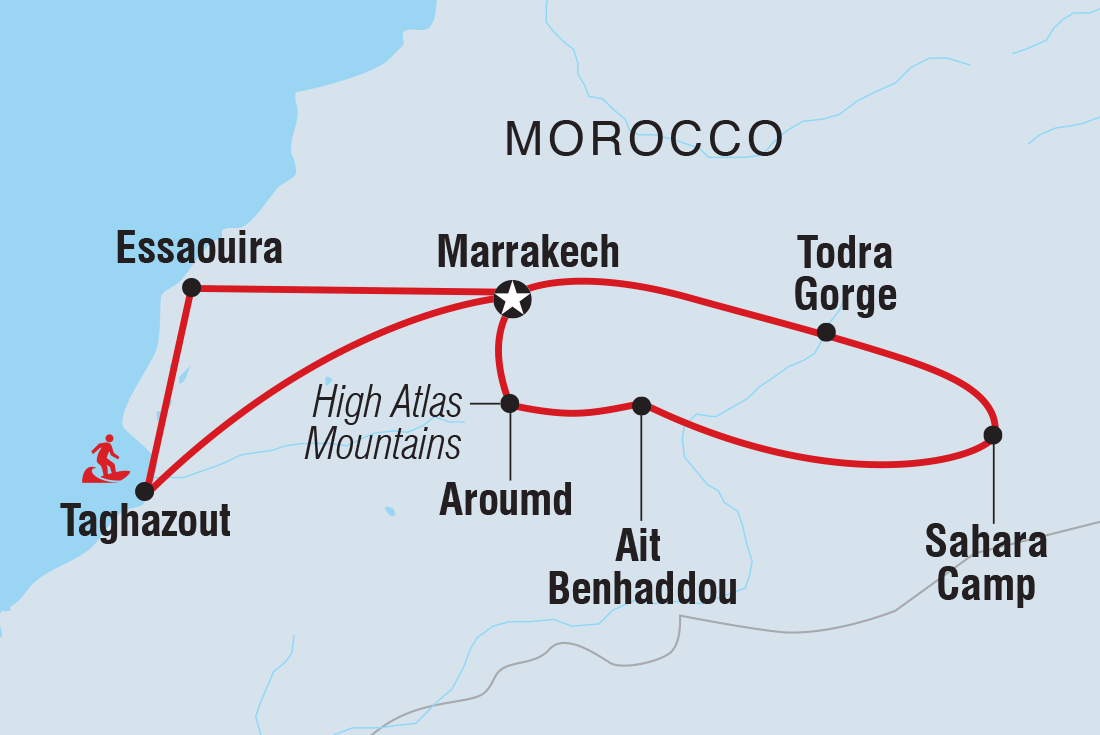 Real Morocco - Intrepid (12 Days From Marrakesh to Marrakesh)
