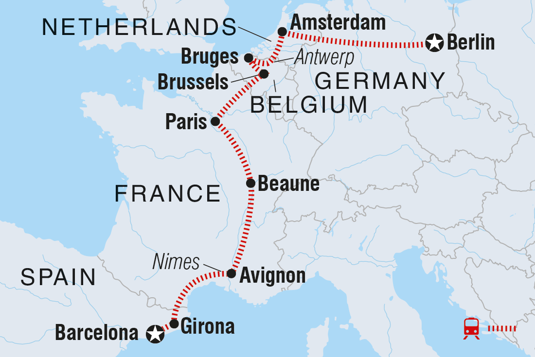 Barcelona to Berlin - Intrepid (15 Days From Barcelona to Berlin)