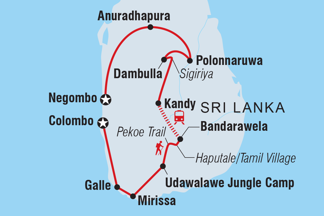 Best of Sri Lanka - Intrepid (15 Days From Negombo to Colombo)