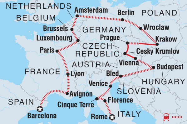 Europe Rail Journeys & Train Tours - 2023-2026 Seasons