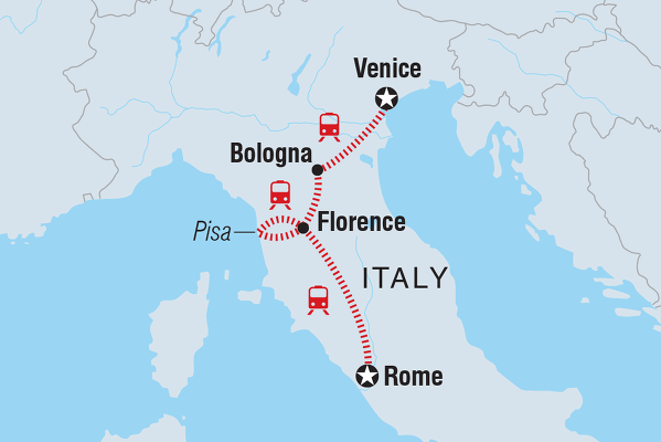 Rail Journeys Through Italy Starting In December 2026