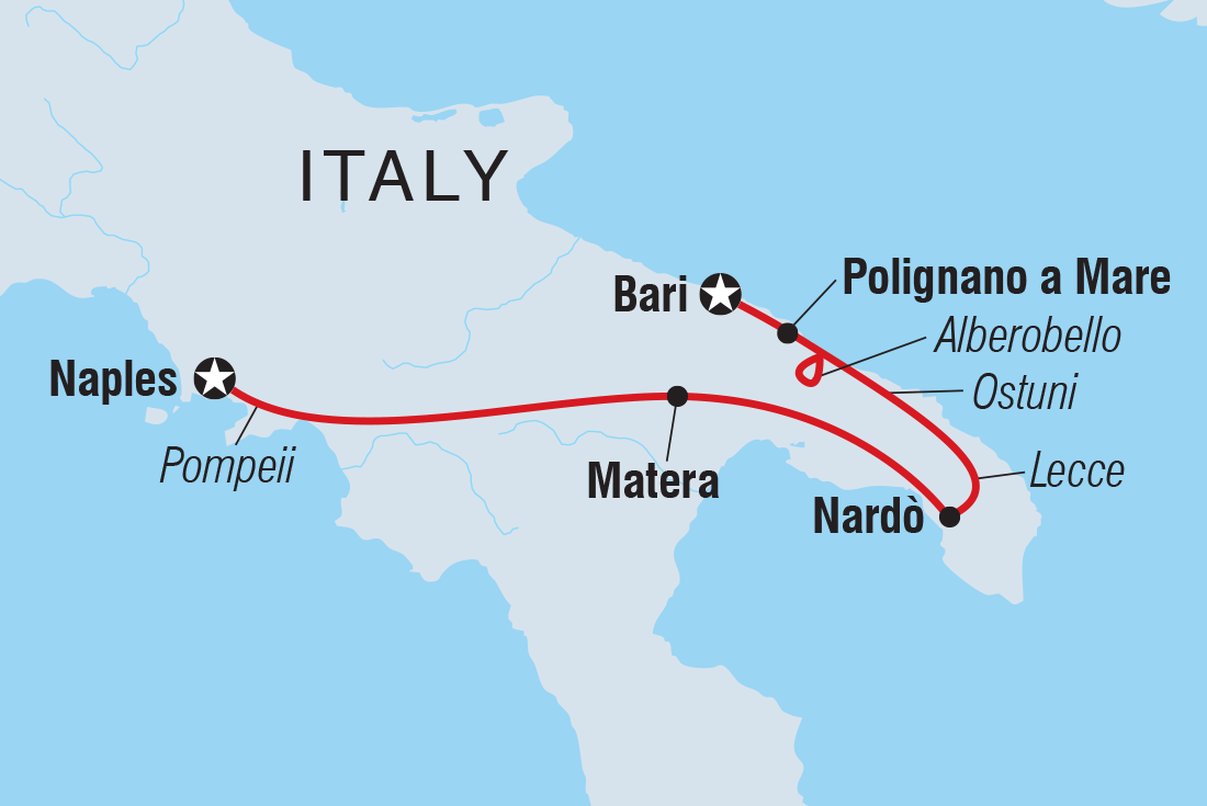 Premium Puglia - Intrepid (8 Days From Bari to Naples)