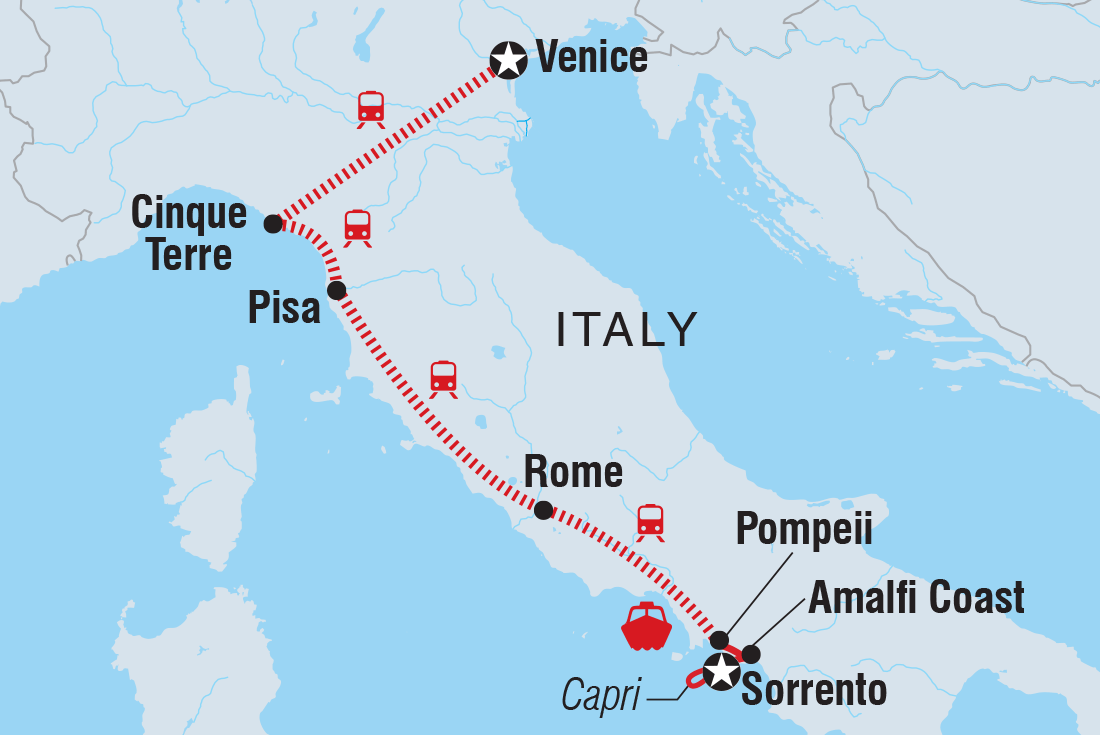 Best of Italy Family Holiday - Intrepid (15 Days From Venice to Sorrento)