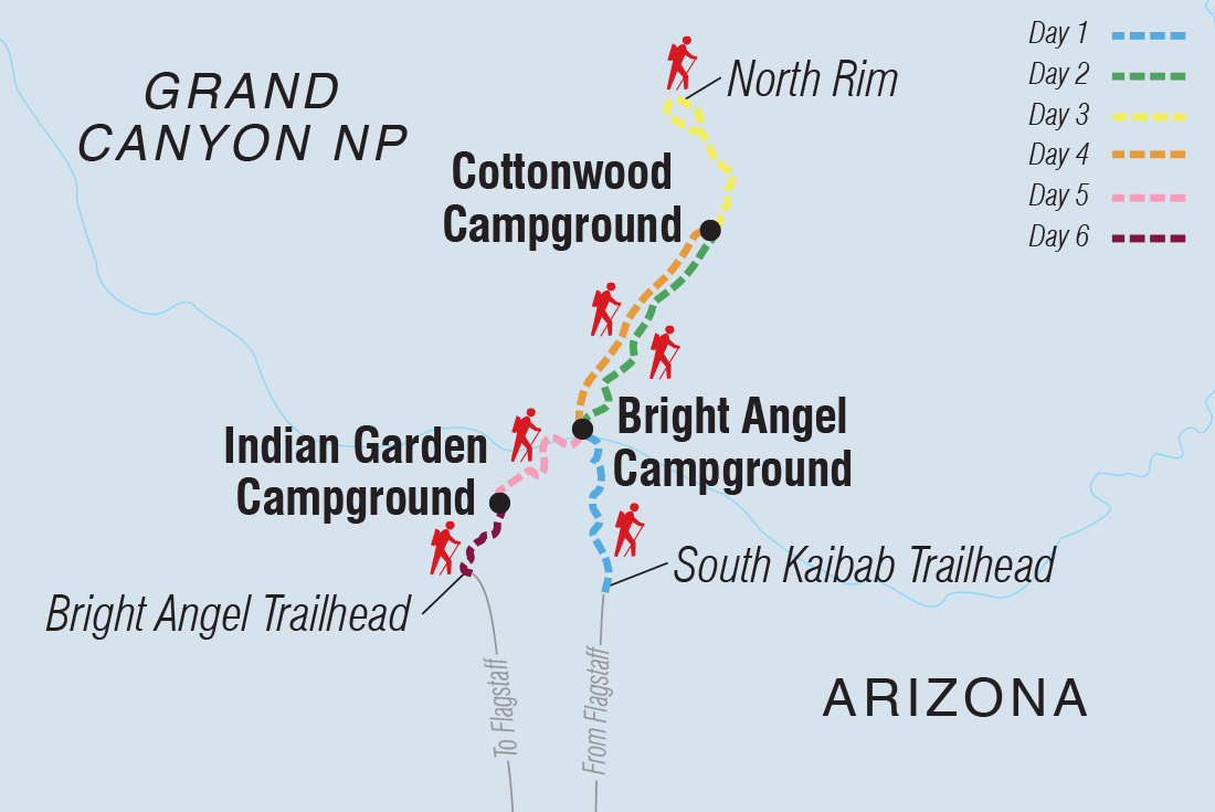 Winter Hiking and Camping in Grand Canyon: Rim to Rim - Intrepid (6 ...