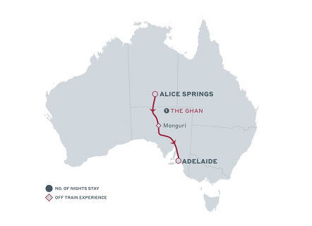 The Ghan - Rail Journeys & Expeditions - 2025 & 2026 Seasons
