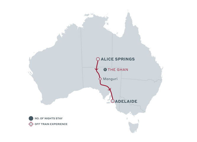The Ghan - Rail Journeys & Expeditions - 2025 & 2026 Seasons