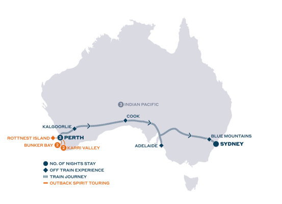 Indian Pacific - Rail Journeys & Expeditions - 2024 & 2025 Seasons
