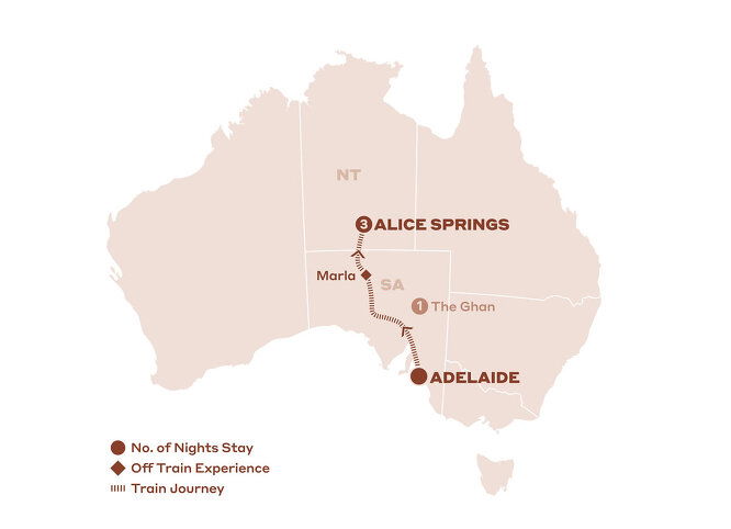 The Ghan - Rail Journeys & Expeditions - 2025 & 2026 Seasons