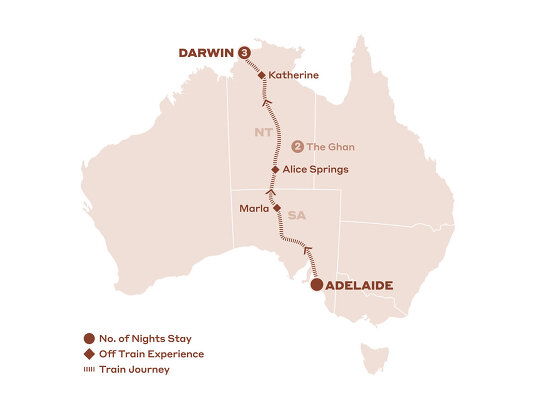 The Ghan - Rail Journeys & Expeditions - 2025 & 2026 Seasons
