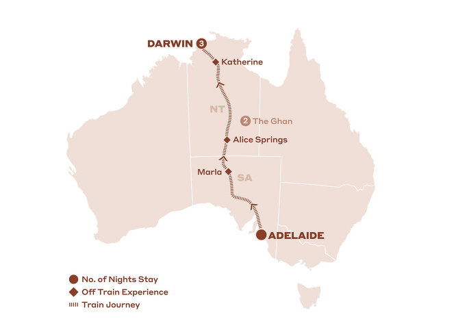 The Ghan - Rail Journeys & Expeditions | 2026-2027 Seasons