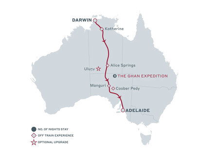 The Ghan - Rail Journeys & Expeditions - 2025 & 2026 Seasons