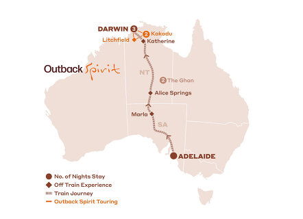 The Ghan - Rail Journeys & Expeditions - 2025 & 2026 Seasons