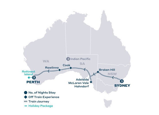 Indian Pacific - Rail Journeys & Expeditions - 2025 & 2026 Seasons