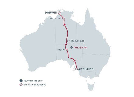 The Ghan - Rail Journeys & Expeditions - 2025 & 2026 Seasons