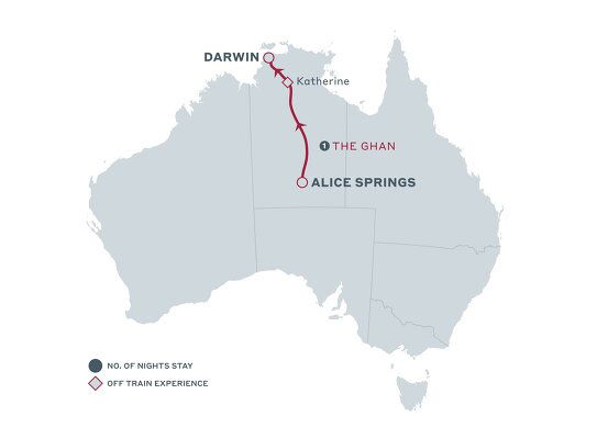 The Ghan - Rail Journeys & Expeditions - 2025 & 2026 Seasons