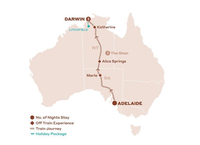The Ghan - Rail Journeys & Expeditions | 2026-2027 Seasons