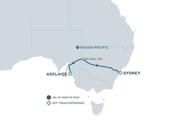 Indian Pacific - Rail Journeys & Expeditions - 2025 & 2026 Seasons