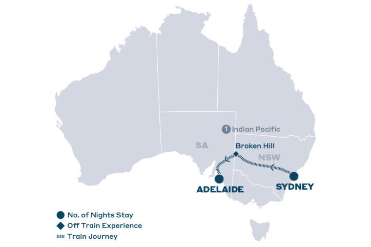 Indian Pacific - Rail Journeys & Expeditions | 2026 Season