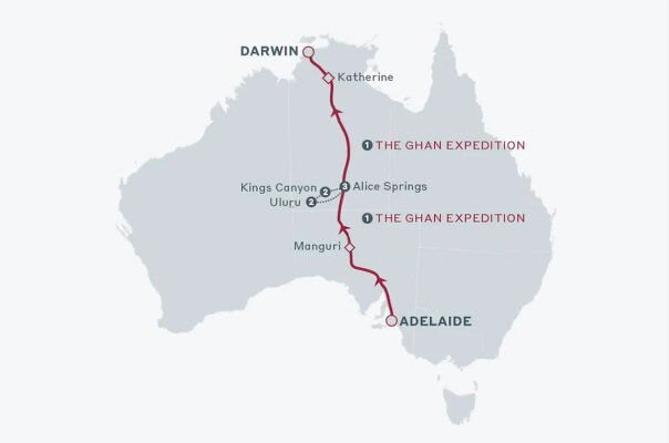 The Ghan - Rail Journeys & Expeditions - 2023 & 2024 Seasons