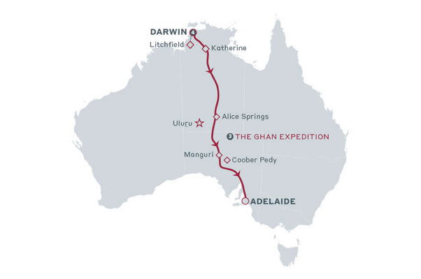 The Ghan - Rail Journeys & Expeditions - 2023 & 2024 Seasons