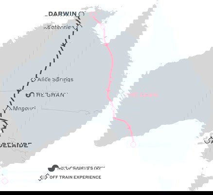 The Ghan - Rail Journeys & Expeditions - 2023 & 2024 Seasons