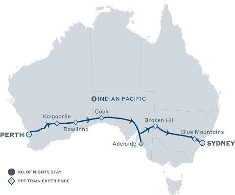 Indian Pacific - Rail Journeys & Expeditions - 2023 & 2024 Seasons