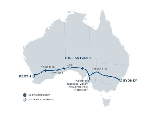 Indian Pacific - Rail Journeys & Expeditions - 2023 & 2024 Seasons