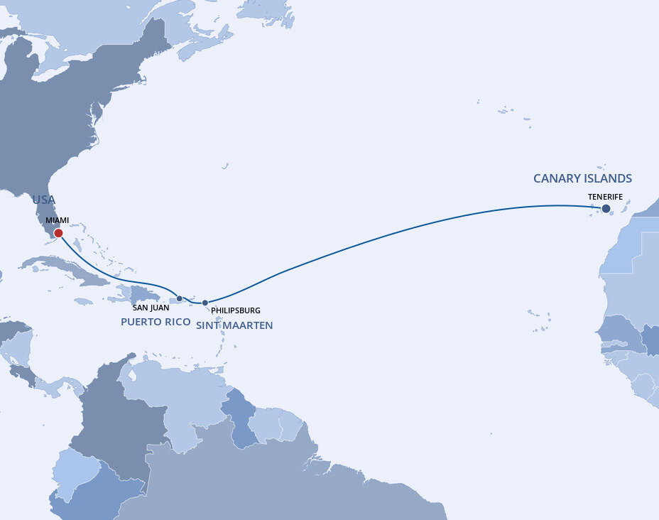 MSC Grand Voyages - MSC Cruises (11 Night Cruise from Santa Cruz de ...