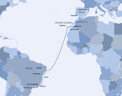 Morocco Cruises - 2024-2027 Seasons