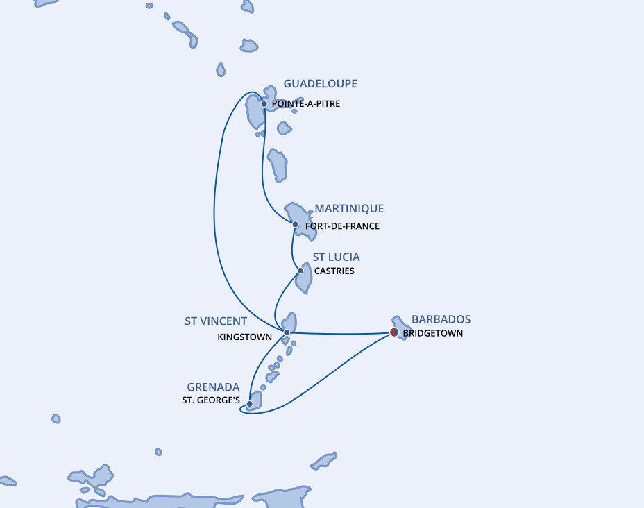 South Caribbean - MSC Cruises (8 Night Roundtrip Cruise from Bridgetown)