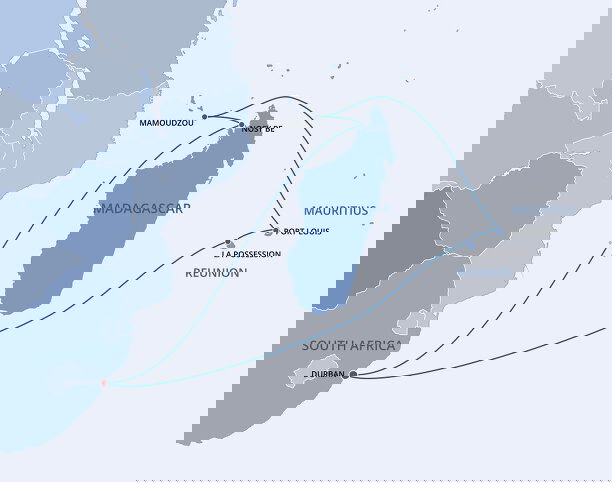 Mauritius Cruises - 2025-2028 Seasons