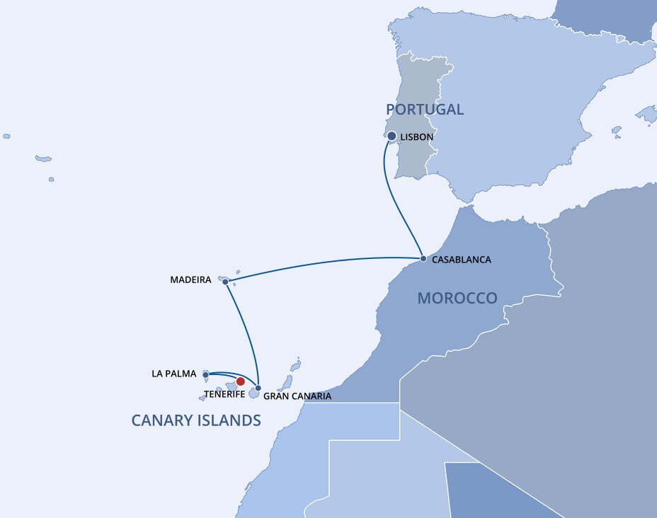Canary Islands And Madeira - MSC Cruises (7 Night Cruise from Lisbon to ...