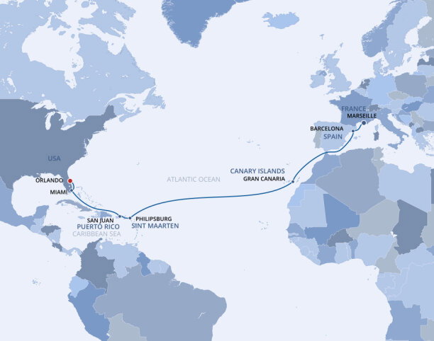 MSC Cruises - 2025-2027 Seasons