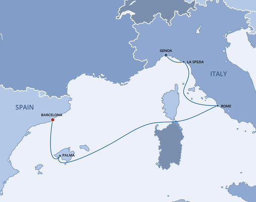 Italy Cruises - 2025-2028 Seasons