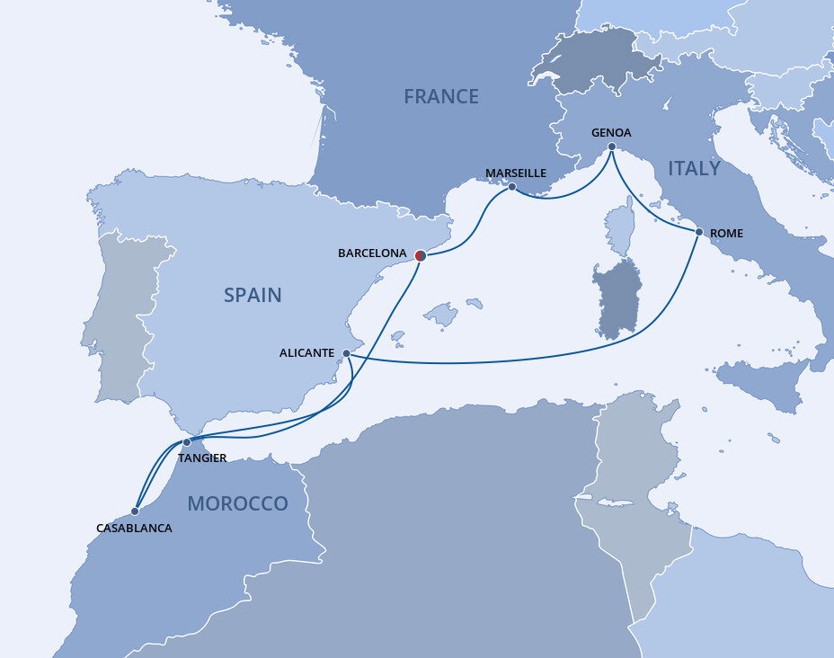 Mediterranean - MSC Cruises (10 Night Roundtrip cruise from Barcelona)