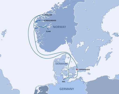 MSC Cruises Starting In Copenhagen - 2025 & 2026 Seasons