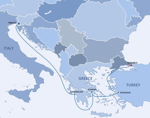 Cruises from Italy to Turkey - 2024-2026 Seasons