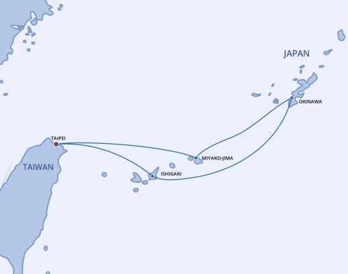 Taiwan Cruises - 2025-2028 Seasons