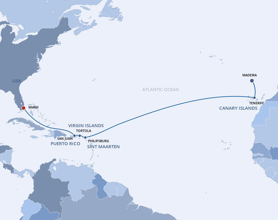 MSC Grand Voyages - MSC Cruises (13 Night Cruise from Madeira to Miami)