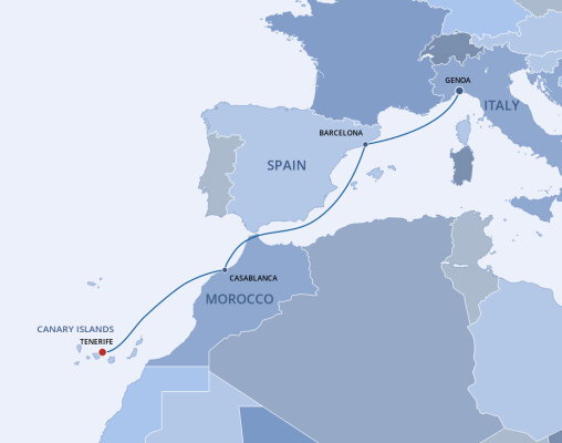 Morocco Cruises - 2024-2026 Seasons