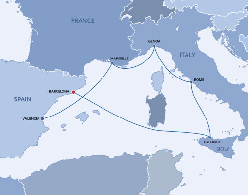 MSC Cruises Starting In Valencia - 2024-2026 Seasons