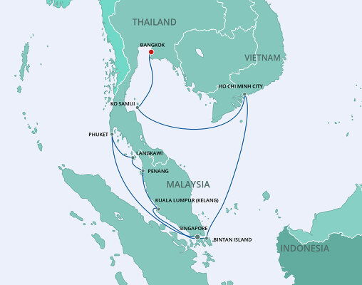 Asia Cruises - Norwegian Cruise Line (NCL) - 2025-2027 Seasons