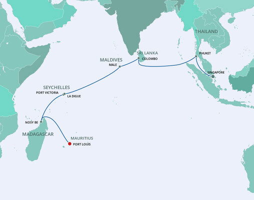 Indian Ocean Cruises - 2024-2027 Seasons