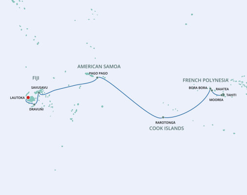 Cook Islands Cruises - 2025-2028 Seasons