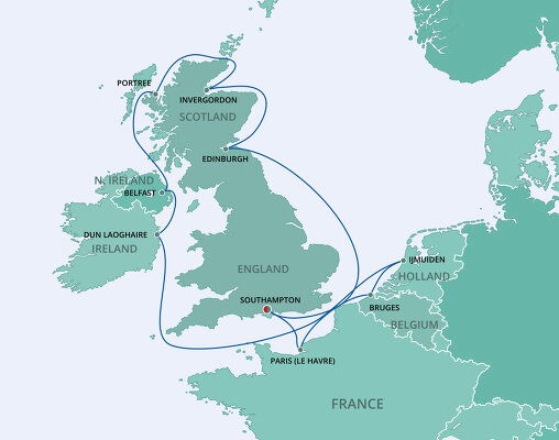 NCL Cruises Starting In London - 2025 & 2026 Seasons