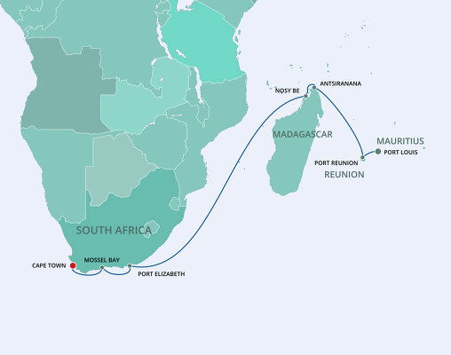 Mauritius Cruises - 2025-2028 Seasons