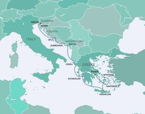 Greek Island Cruises - Norwegian Cruise Line (NCL) - 2025 & 2026 Seasons