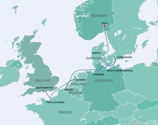 NCL Cruises Starting In London - 2025 & 2026 Seasons