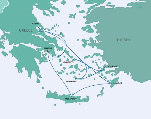 Greek Island Cruises - Norwegian Cruise Line (NCL) - 2025 & 2026 Seasons