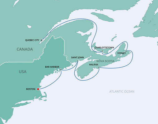 Canada & New England Cruises - Norwegian Cruise Line (NCL) - 2025-2027 ...